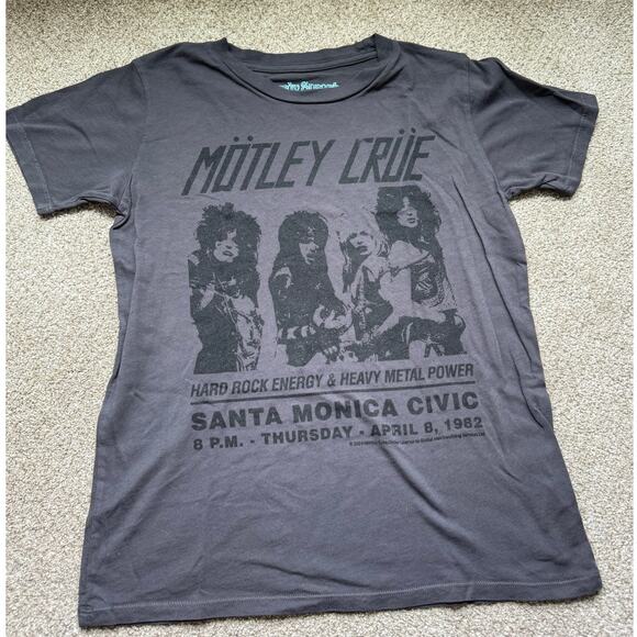 Rowdy Sprout | Shirts & Tops | Rowdy Sprout Motley Crue Boys Kids Logo ...